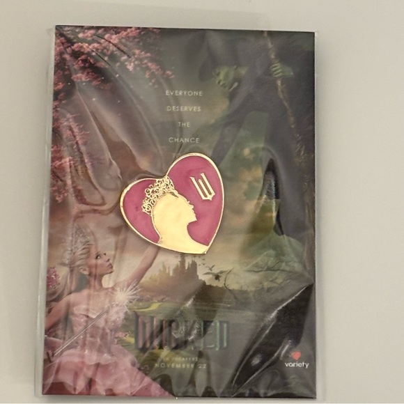 Universal Pictures | Accessories | Wicked Glinda Enamel Movie Pin ...